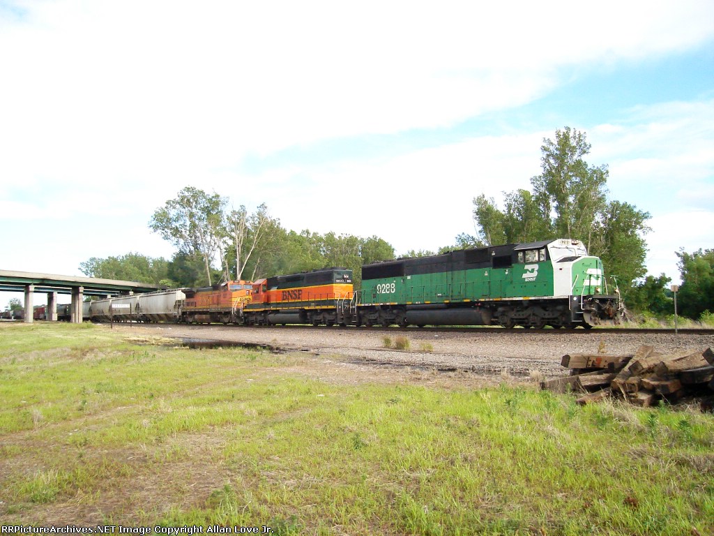 BNSF 9288 west